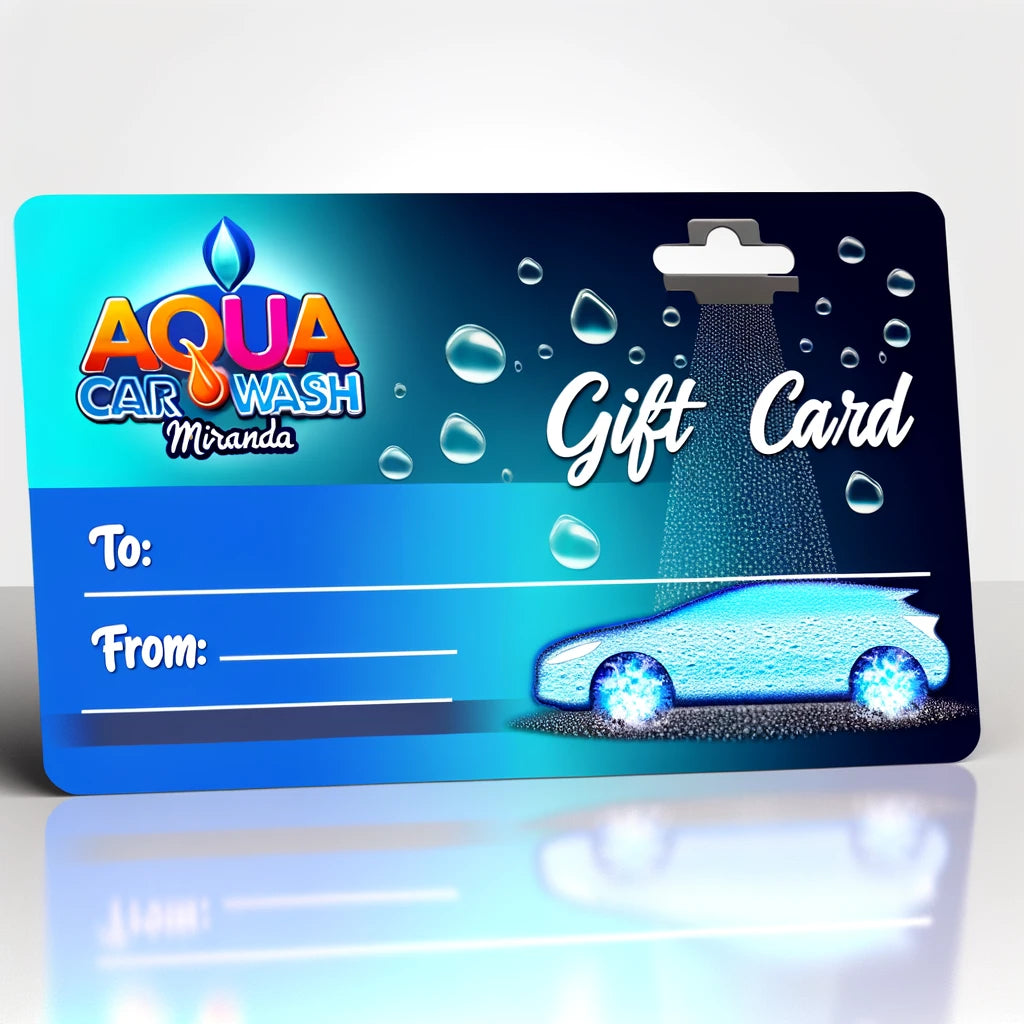 Gift Voucher – Aqua Car Wash Miranda